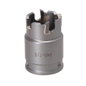 Hole Cutter, Cobalt Steel, Carbide Tip Tip, 8 ga, 1-1/8 in.