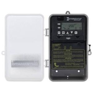 Time Switch, 14 On/Off per Day Operations, 1 Circuit, SPST, 30 A, 120 ...