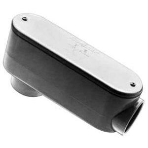 Conduit Body, 2 in. Trade Size, PVC, 2, Body Configuration LB