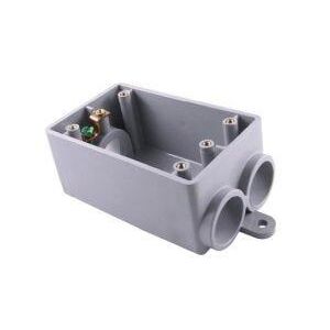 Electrical Box, PVC, 1 Gang, Rectangular