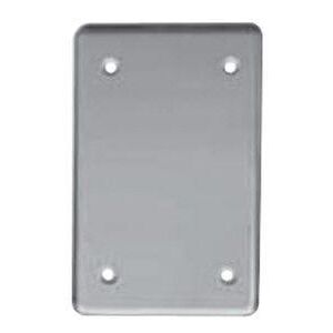Cover Plate, 1, Gray, Vertical, PVC Conduit