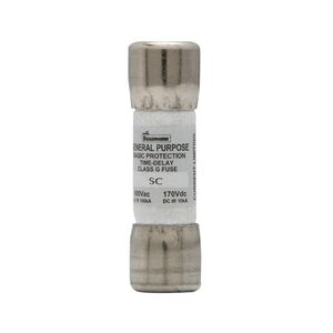 FUSE, 20A, 600V, CLASS G, SC, FAST-ACTING, CURRENT LIMITING, REJECTION