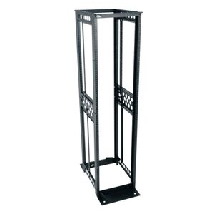 RACK FRAME 4POST 38U BLACK 72-1/4"X30"