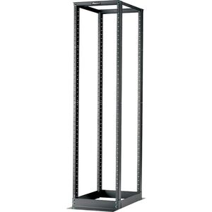 45RU 4-POST RACK - BLACK 84"H X 20.25"W X 29"D