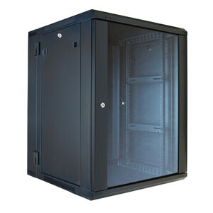 15U HINGED WALL EQUIPMENT RACK ENCLOUSURE