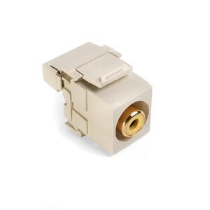 JACK RCA-110 IVORY W/YELLOW DIELECTRIC