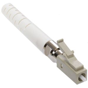 FO CONNECTOR LC MM W/3MM BOOT - BEIGE