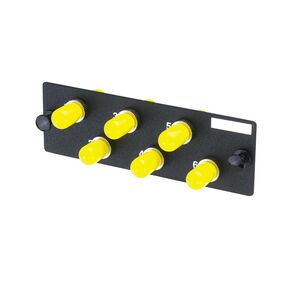 12F OM1 LC DUP ADAPTER PANEL - ELECTRIC IVORY
