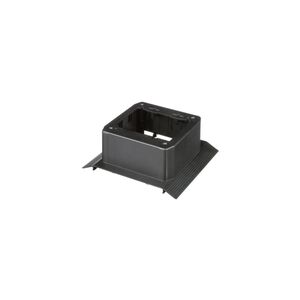 TWO PIECE SNAP TOGETHER JUNCTION BOX - BLACK