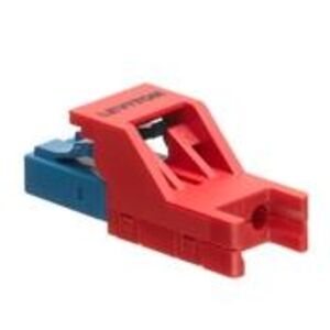 FO CONNECTOR LC SM/MM - RED SECURE KEYED