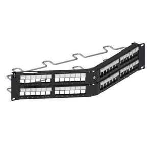 48P SHLD ANGLED PATCH PANEL