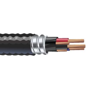 Control Cable, 5000 V, 3, Bare Copper Conductor, XLPE Insulation ...
